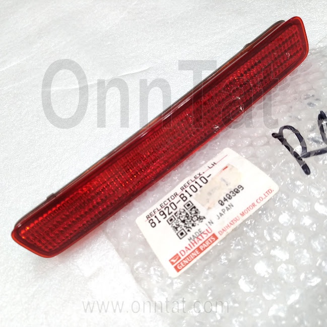 GENUINE DAIHATSU TOYOTA PASSO RACY REAR BUMPER REFLECTOR 81910-B1010 ...
