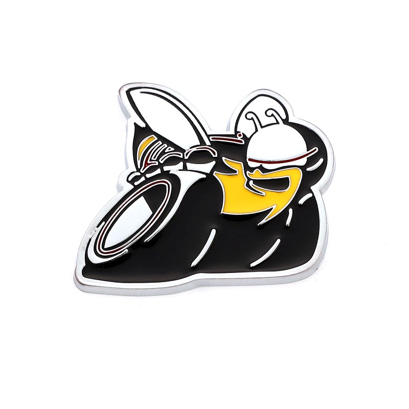 3D Metal 6.4L SCATPACK Bumblebee Super Bee Logo Emblem Badge Car Fender ...