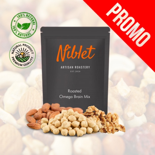 NIBLET Healthy Snacks Unsalted Omega Brain Trail Mix (250g) | Shopee ...