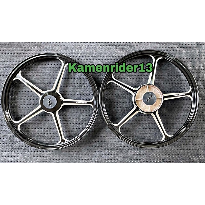 Enkei Sport Rim 505 Y15 Y15ZR 1.6X17 Black CNC | Shopee Malaysia