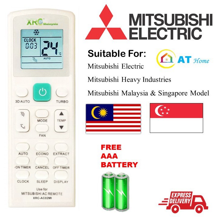 Mitsubishi Air cond remote control universal XRC For All Model of ...