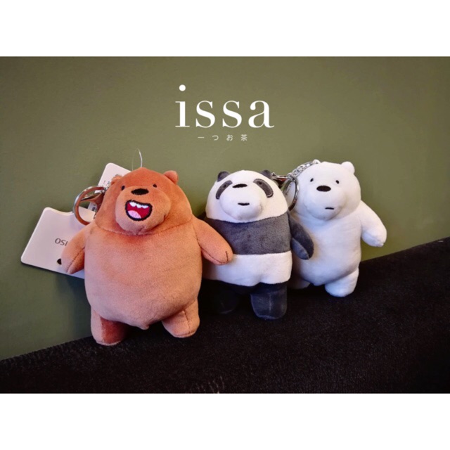 [KEYCHAIN] OFFICIAL MINISO WE BARE BEARS KEYCHAIN | Shopee Malaysia