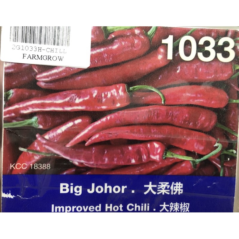 chili besar 2g Big Johor hot cili Lekat | Shopee Malaysia