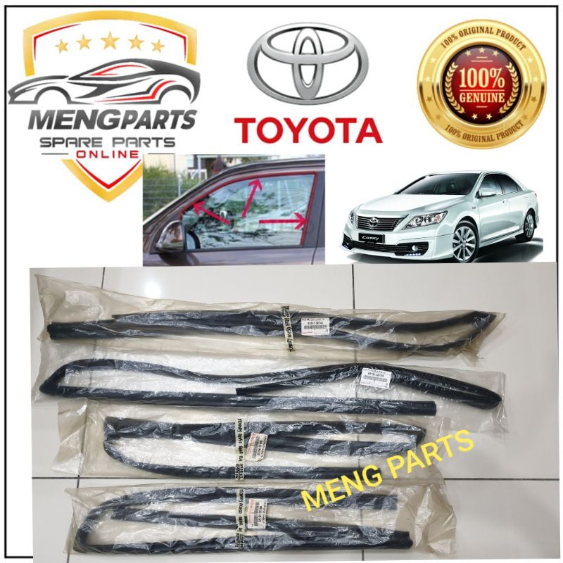 ORIGINAL TOYOTA CAMRY ACV51,ASV50 2013Y-2018Y DOOR GLASS RUN CHANNEL ...