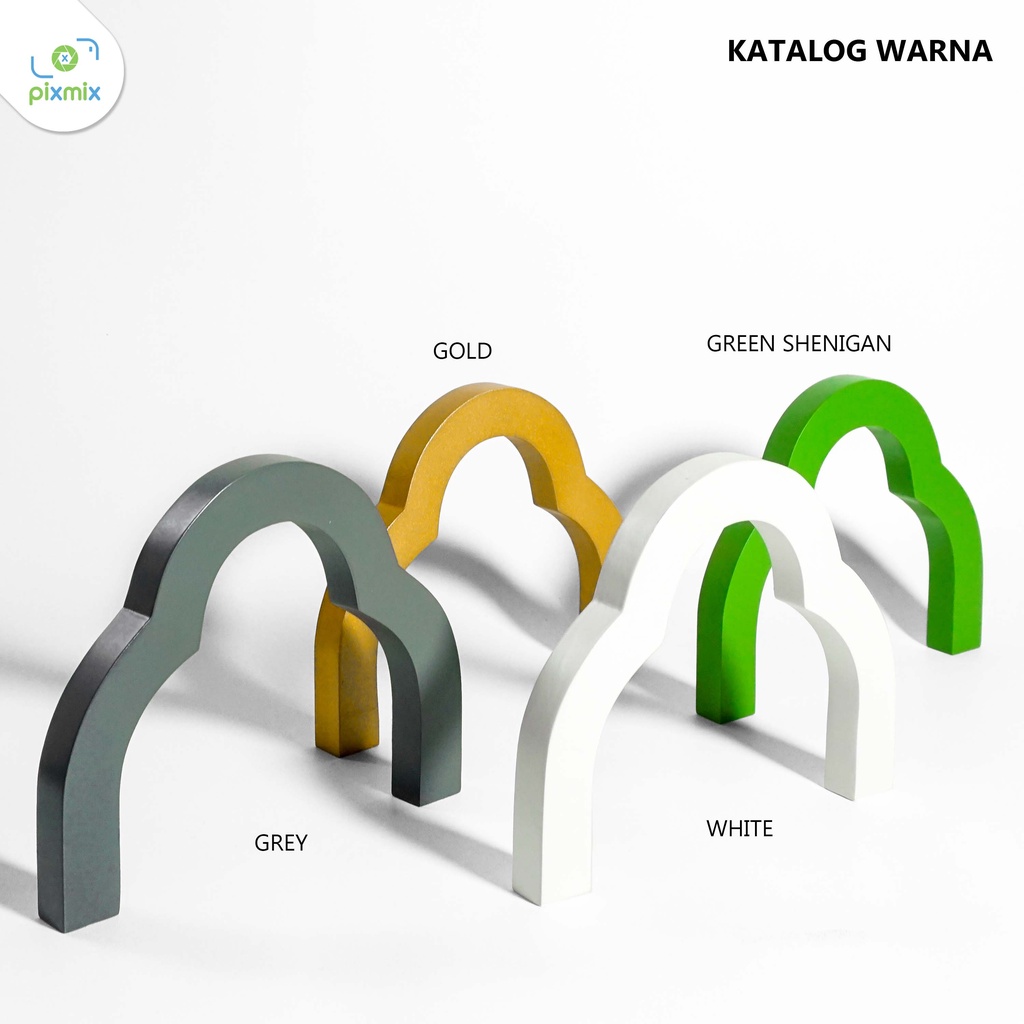Irregular Shape Photo Props Aesthetic Photo Props - Dome Arch Frame ...