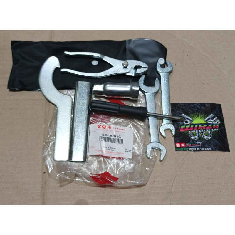 Toolkit spark plug wrench set for suzuki satria 2 stroke shark racing ...