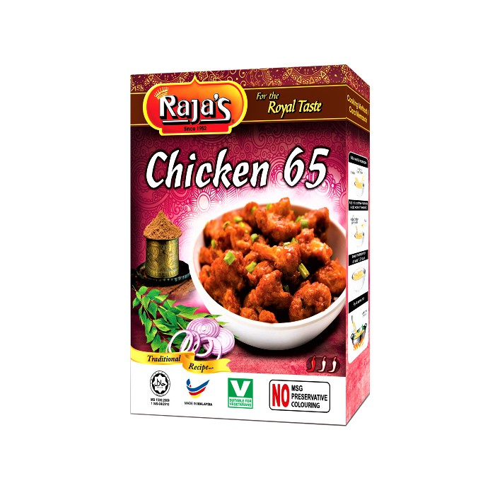 RAJA'S CHICKEN 65 100GM | Shopee Malaysia