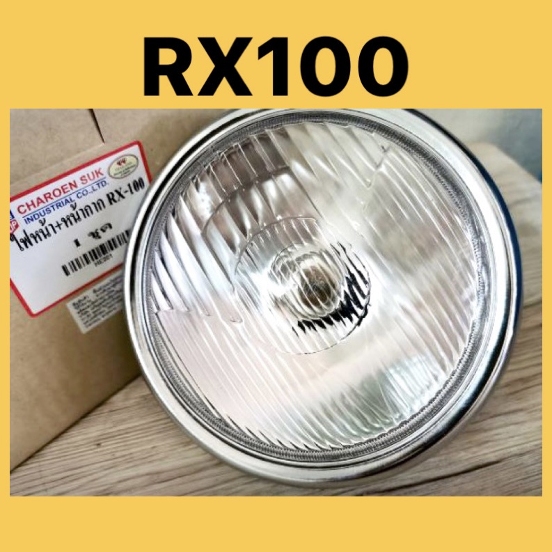 YAMAHA RX100 RX 100 FRONT HEAD LAMP ASSY HEAD LIGHT HEADLAMP HEADLIGHT LAMPU BESAR DEPAN ...