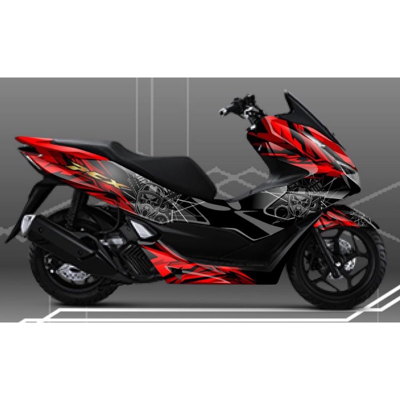 Honda pcx 160 abs full body decal sticker, new pcx decal variation ...