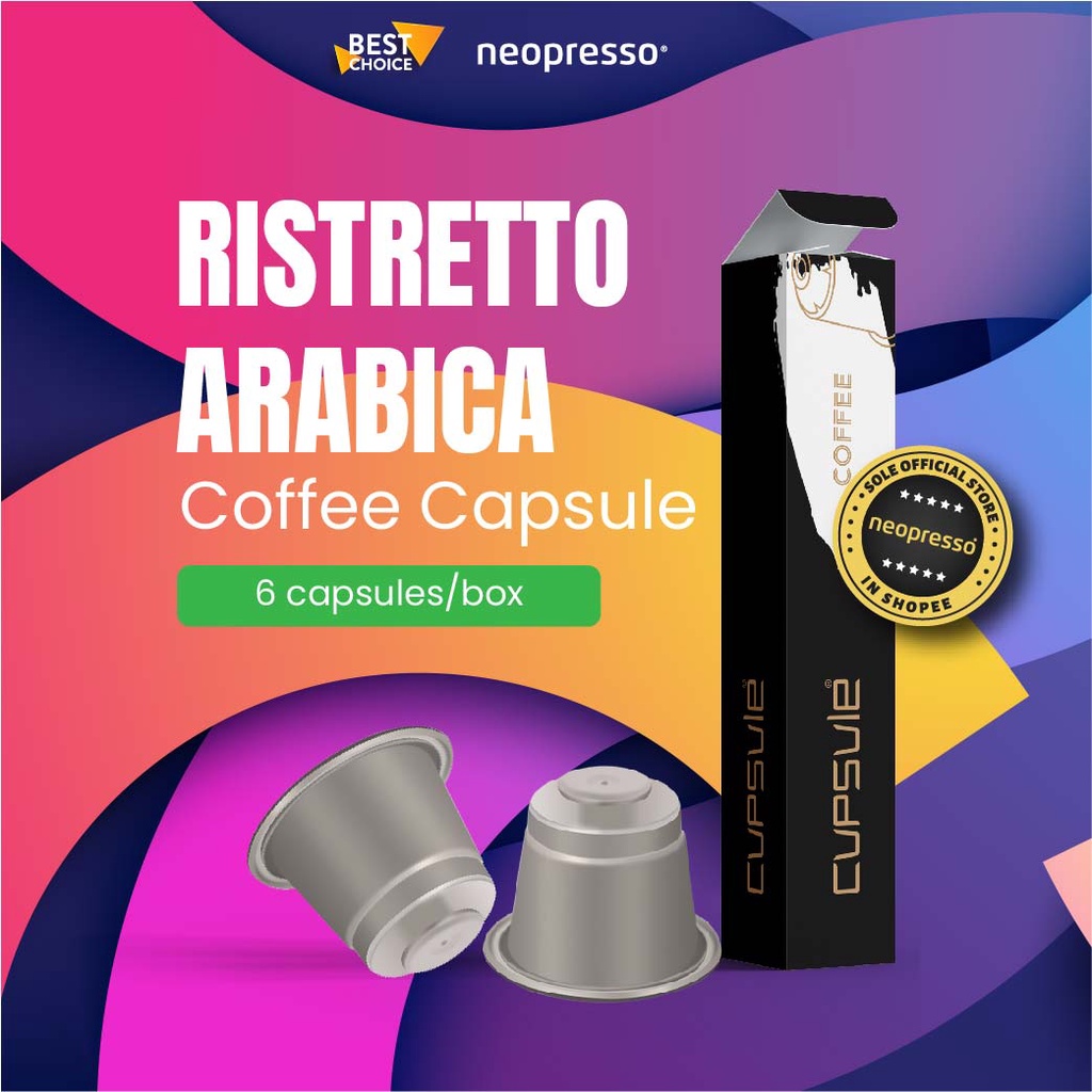 Ristretto Coffee NS Capsule (6 capsules/box) | Shopee Malaysia