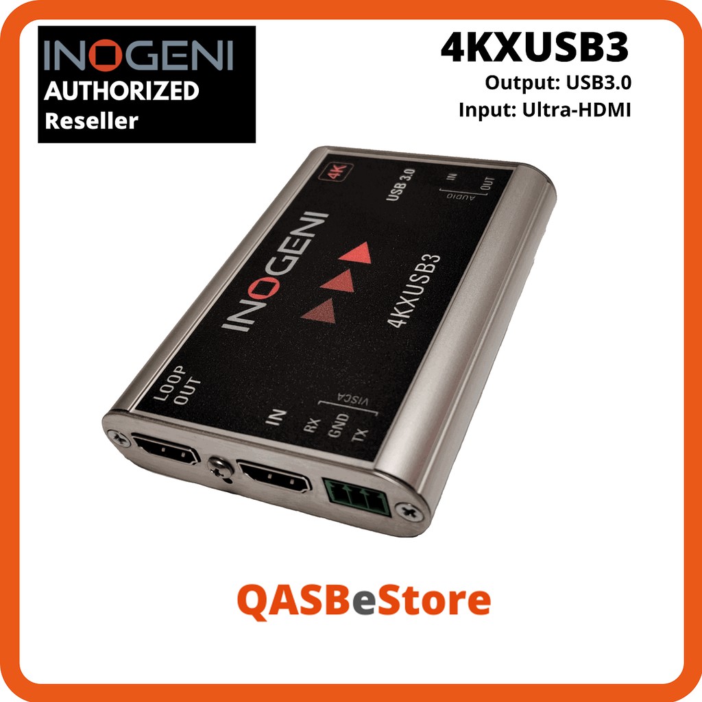 [PRE-ORDER] INOGENI 4K2USB3 4K Ultra HD to USB 3.0 Capture Card ...