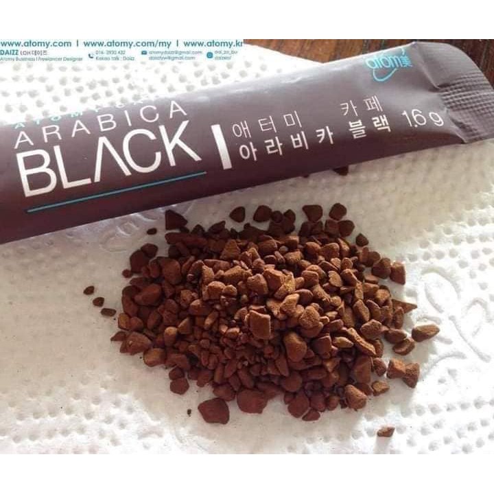 Atomy Arabica Black Coffee (Trial Repack)艾多美黑咖啡 | Shopee Malaysia