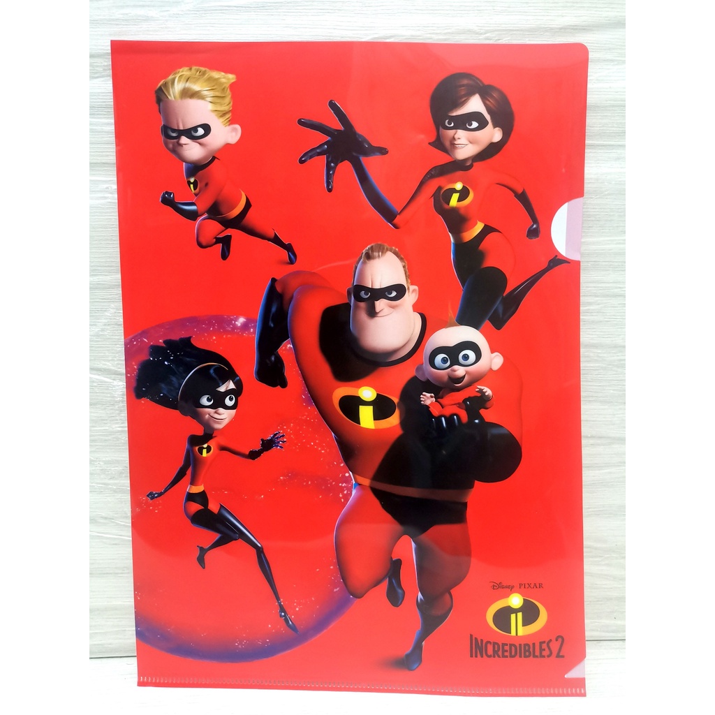LIMITED EDITION INCREDIBLES 2 MOVIE A4 FOLDER | Shopee Malaysia