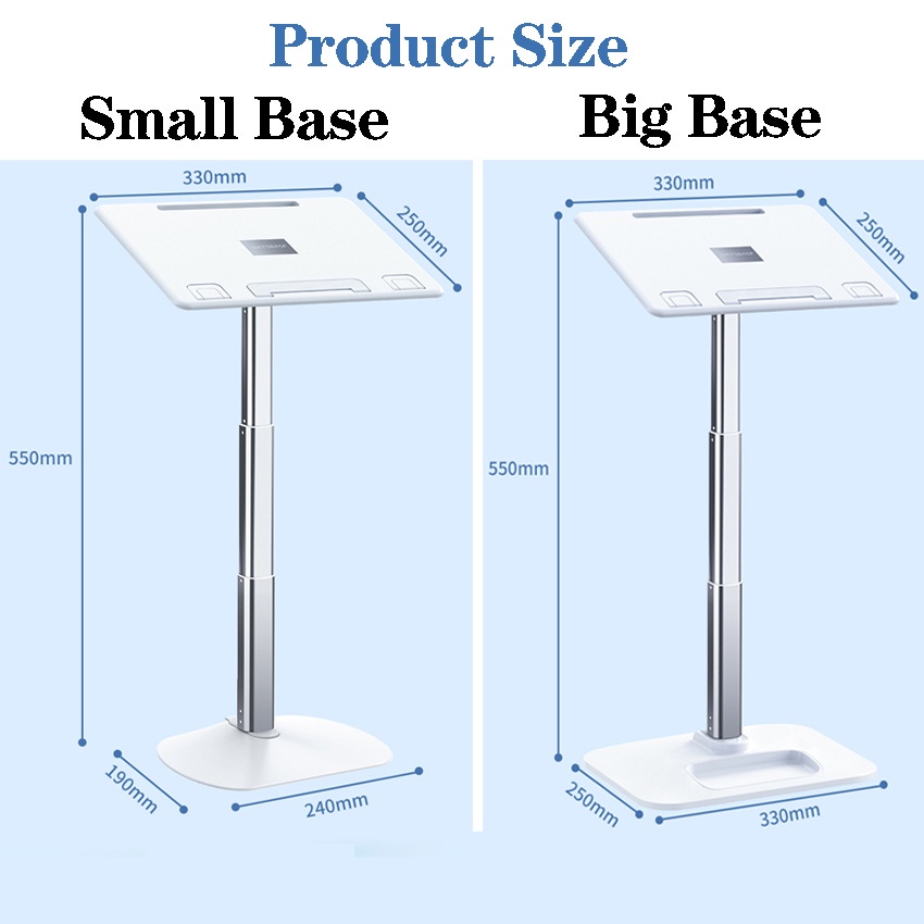 OATSBASF Portable Table Computer Laptop Holder Ergonomic Adjustable ...