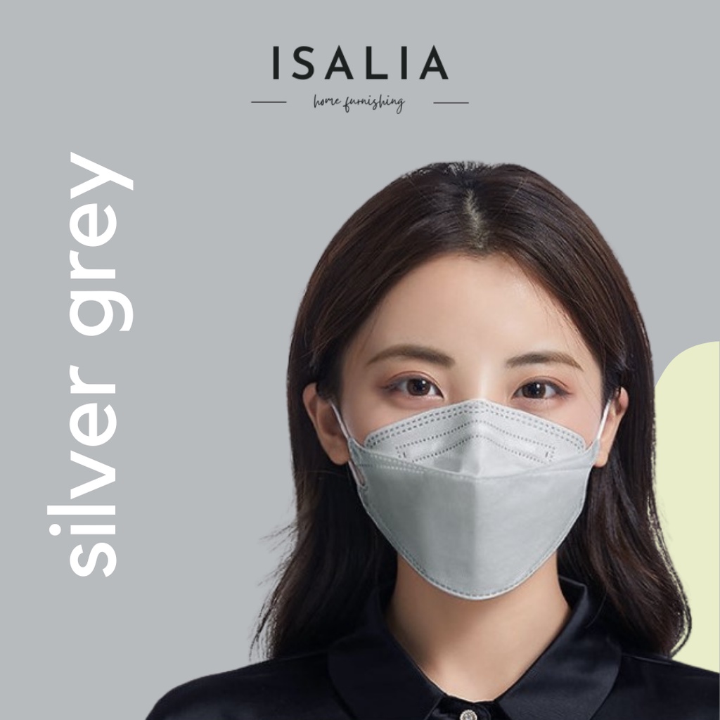 ISALIA 10 pcs Bundle Pack KF94 3D Fish Mouth Face Mask Disposable ...