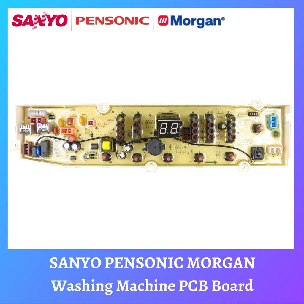 PENSONIC SANYO MORGANWashing Machine PCB Board / Papan PCB Mesin Basuh ...