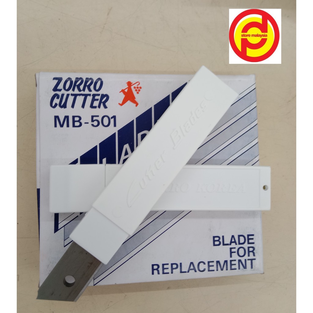 Zorro Cutter Blade Refill Replacement 9mm / 18mm | Shopee Malaysia