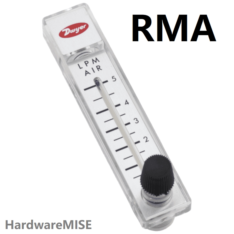 Dwyer RM Rate-Master Polycarbonate Flowmeter RMA Flow Meter | Shopee ...