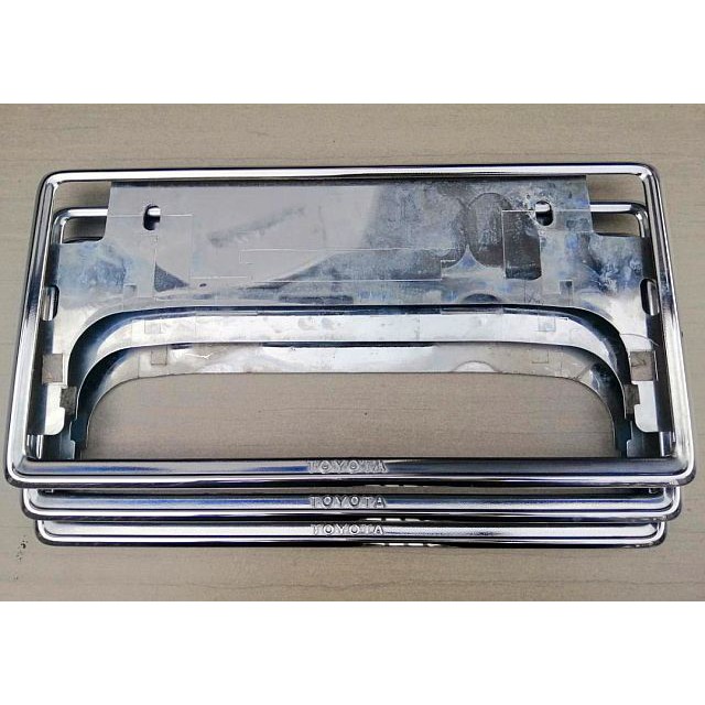 Toyota chrome frame plate | Shopee Malaysia