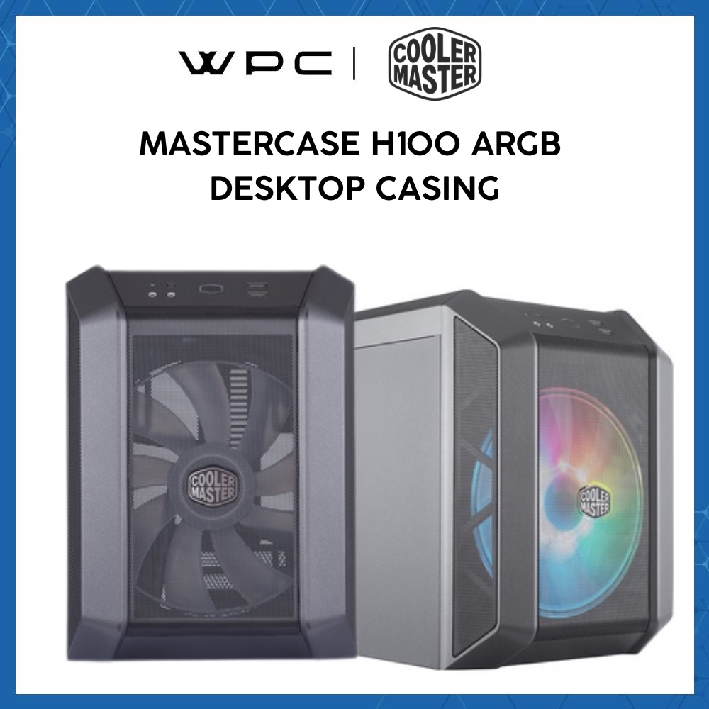 COOLER MASTER MASTERCASE H100 ARGB DESKTOP CASING (MCM-H100-KANN-S01) | Shopee Malaysia