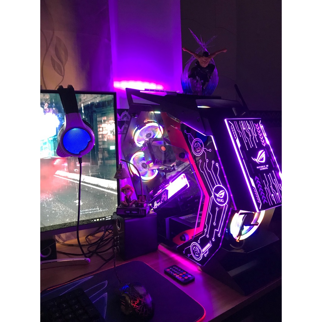 RGB Computer Case Desktop Computer Chassis Gaming Computer Chassis ...