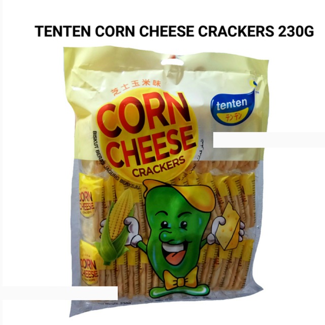 TenTen Corn Cheese Cracker 230g | Shopee Malaysia