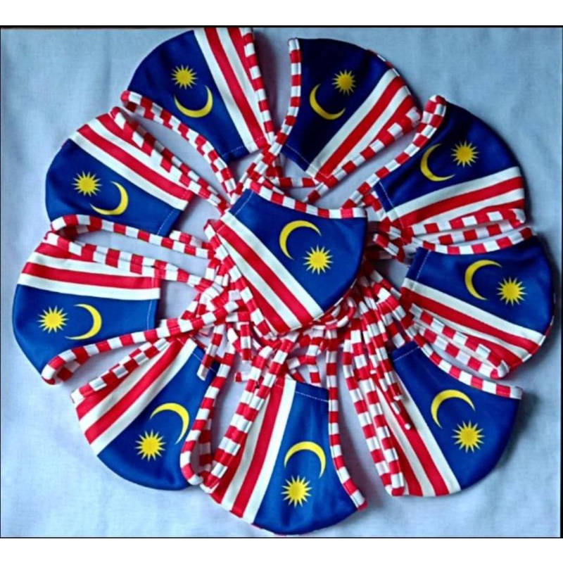 Merdeka Face Mask Bendera Malaysia | Shopee Malaysia