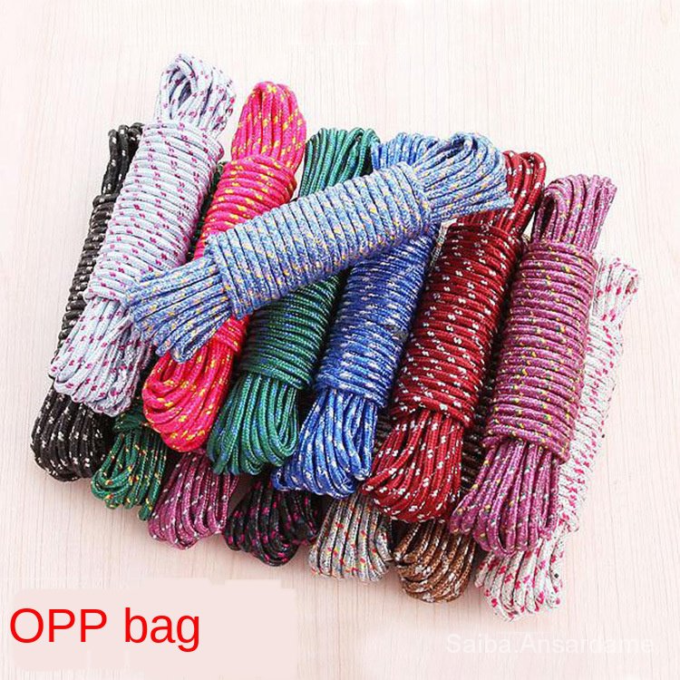 Nylon non - slip non - wind clothesline air drying line outdoor quilt ...