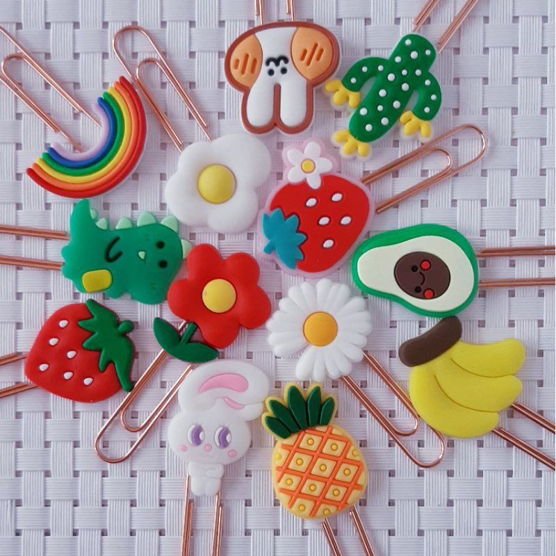 [winkwink] 64. Cute Paper Clip | Paper Clip | Klip Kertas | 13 Designs ...