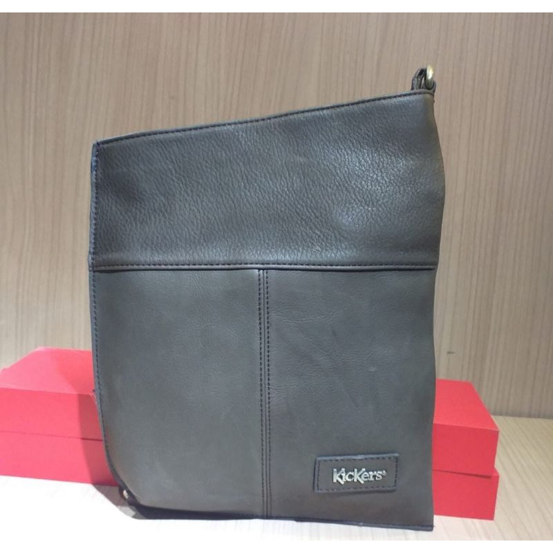 Original Kickers Leather Sling Bag (1KIC-S-78592) | Shopee Malaysia
