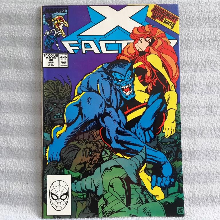 X-Factor #46 (1st Series) Marvel Comics (X-Men) Louise Simonson, Paul ...