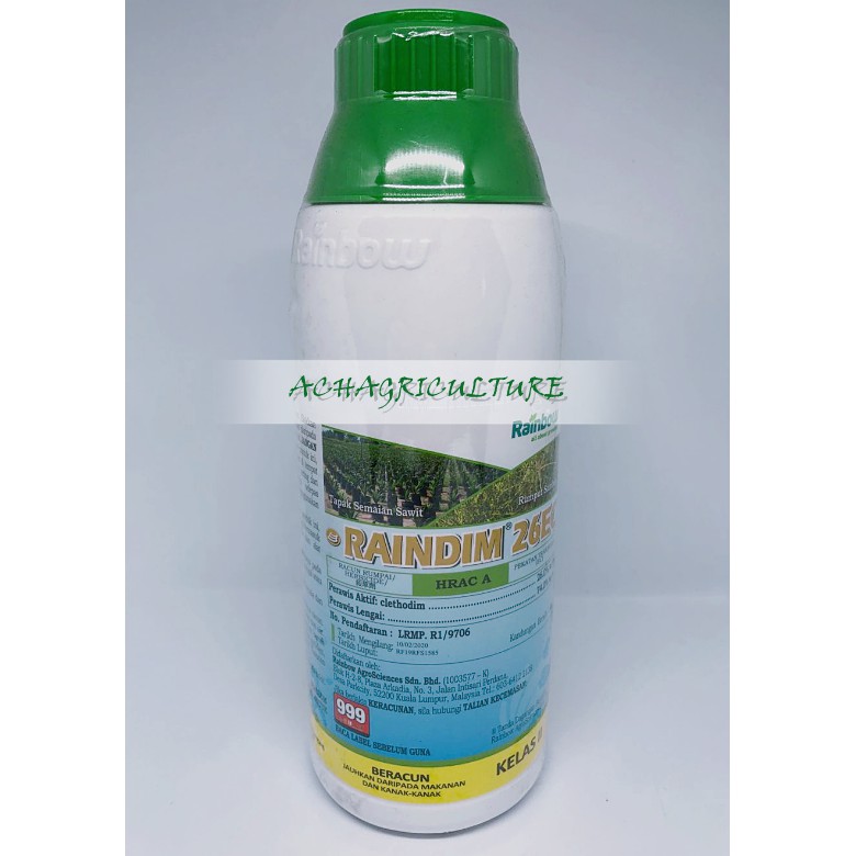 1Lit Raindim 26EC Rainbow Clethodim 26.0% | Racun rumput | Sambau ...
