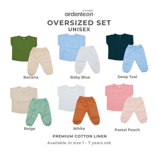 Ardenleon Oversized Kids Suit Set (1-7 Yr) | Shopee Malaysia