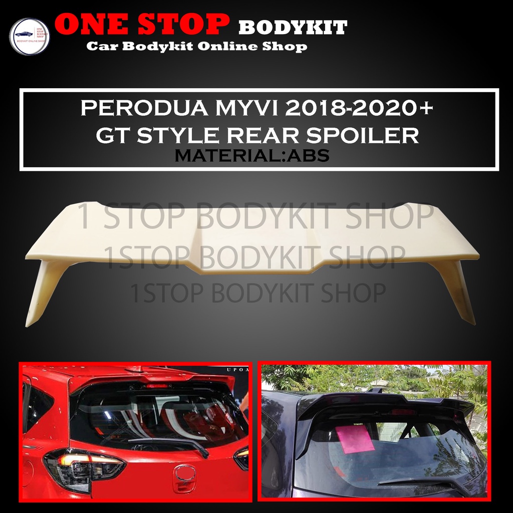 PERODUA MYVI GEN 3 2018-2020+ GT STYLE REAR ROOF SPOILER TAIL TRUNK ...