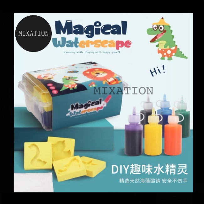 【READY STOCK】Educational Toys DIY Magic Water Elves Spirit 水精灵 Funny ...