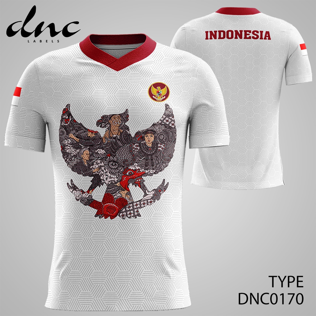 Garuda National Team Indonesian National Team Supporter Jersey by DNC ...