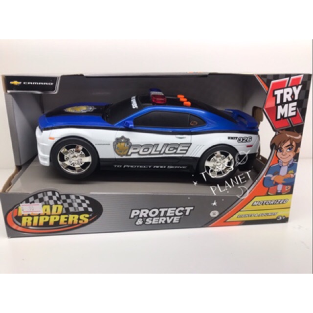 {ORIGINAL} TOY STATE ROAD RIPPERS PROTECT & SERVE CHEVY CAMARO POLICE ...