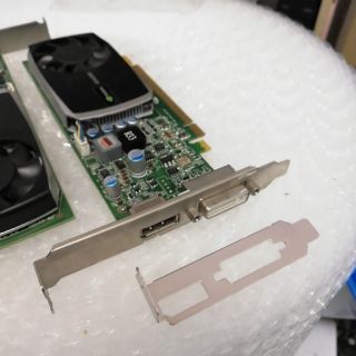 Nvidia Quadro 4000 2000 2GD5 K600 Q600 1 GB ddr3 FX 580 work/game ...