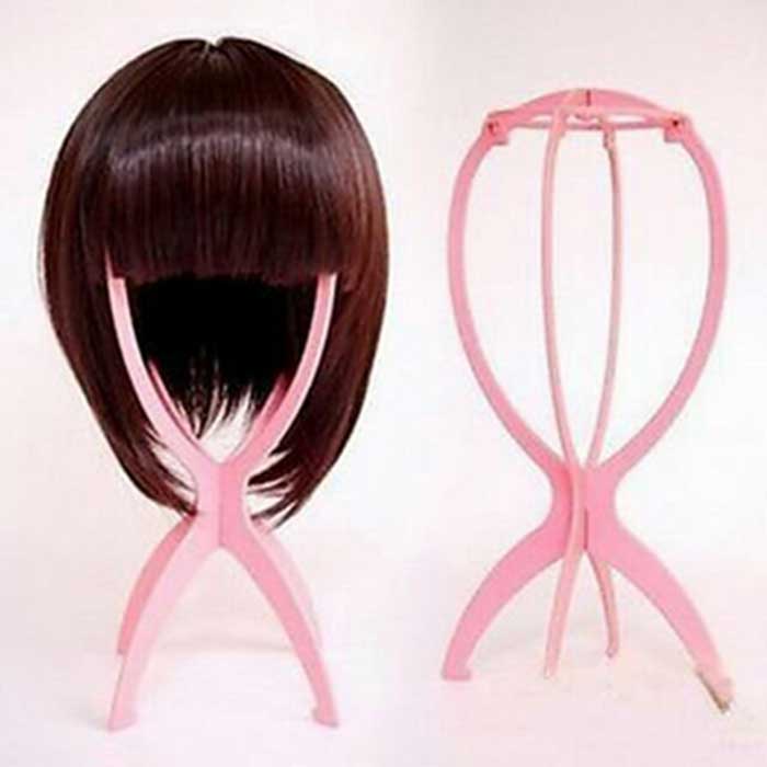 🔥 Ready Stock 🔥 Wig Stand Portable Wig Stand Collapsible Wig Holder ...