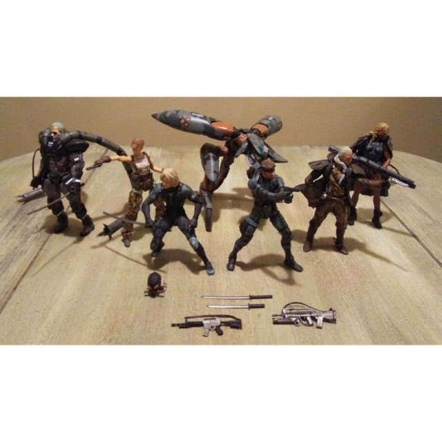 Mcfarlane Metal Gear Solid 2 ( 6 in Set ) | Shopee Malaysia