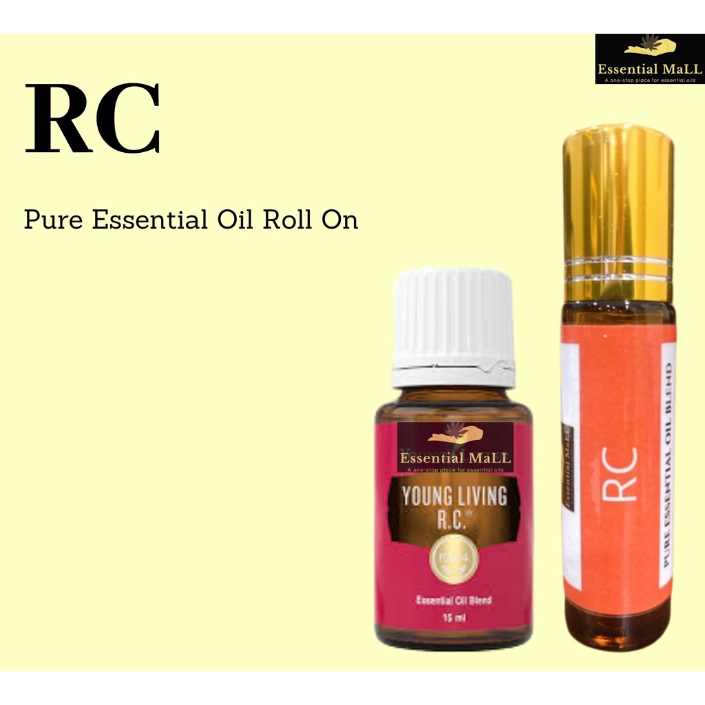 RC Roll-On Essential Oil 10ml / YL Essential Oil Pre Dilute Roll On 10ml / Respiratory Support ...