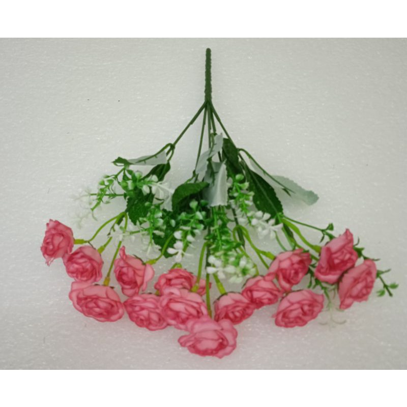 [Ready Stock] Mini Rose x15 32cm Mini rose bush / Bunga Ros ...