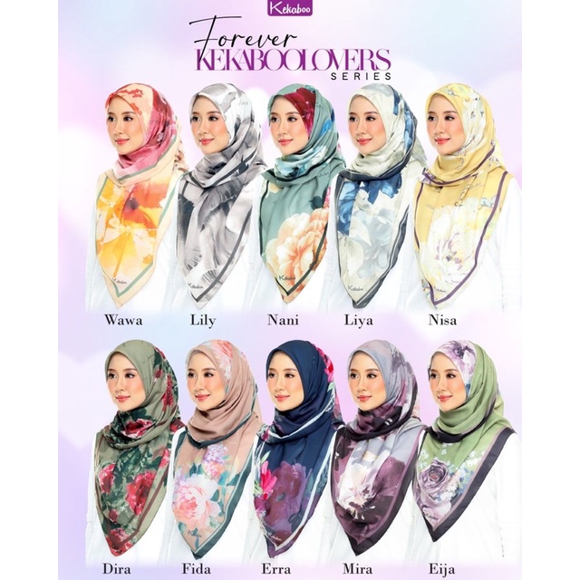 Kekaboo 🌹 Tudung Bawal Forever Kekaboo Lovers Series 2022 🌹 Premium ...