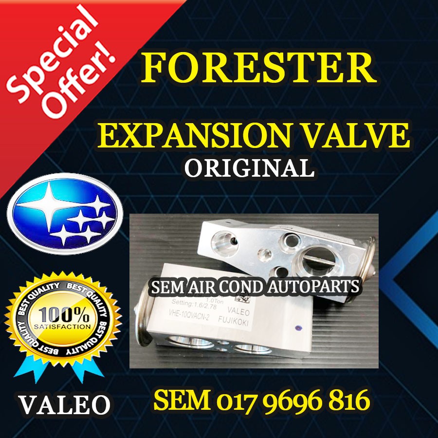 SUBARU FORESTER ORIGINAL VALEO FUJIKOKI EXPENSION VALVE/ EXPANSION ...