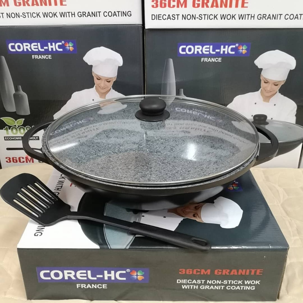 STONE Periuk Rendang Periuk Batu Granite Induction, Granite C( COREL HC ...