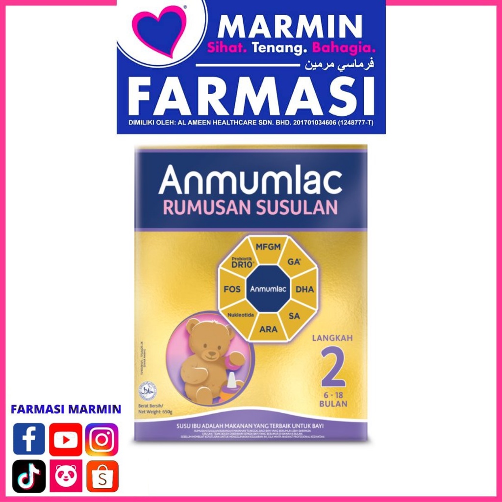 (ANMUM) Anmumlac Rumusan Susulan Step 2 650g | Shopee Malaysia