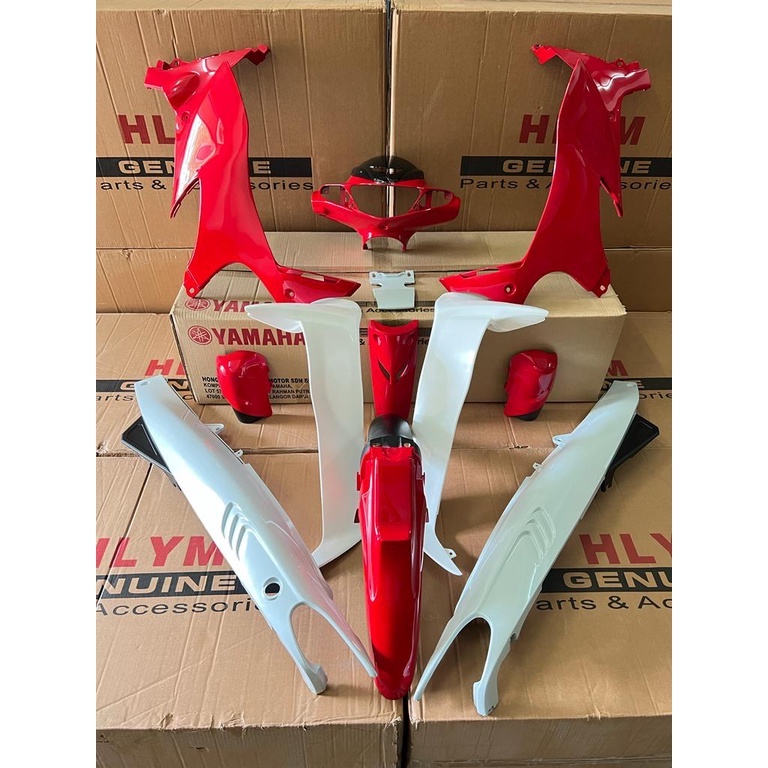 Y125ZR (VRC1/BWC1) COVER SET 100% ORIGINAL YAMAHA 5XK-F0000-P4 ( NO ...