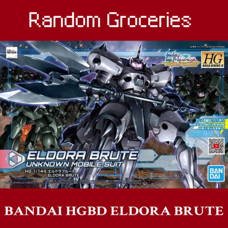 BANDAI HGBD:R GUNDAM ELDORA BRUTE 1/144 | Shopee Malaysia