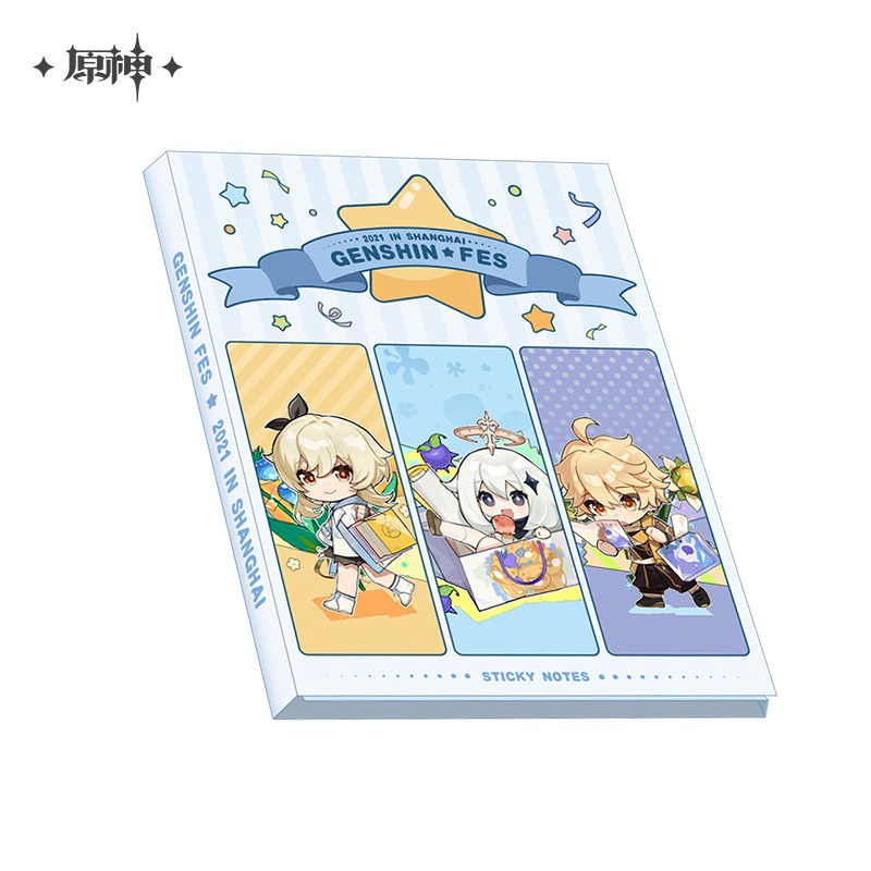 【Genshin Impact】Anniversary Series - Sticky Notes Chibi Stationery Memo ...