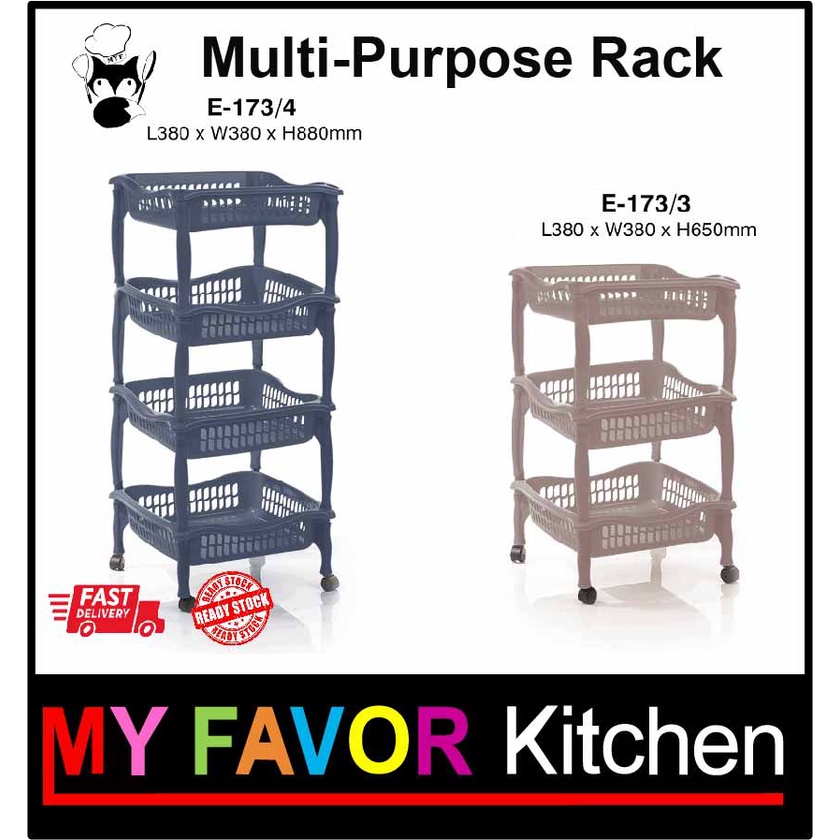 Elianware Multi-Purpose Rack / Kitchen Rack / Bathroom Rack / Office ...